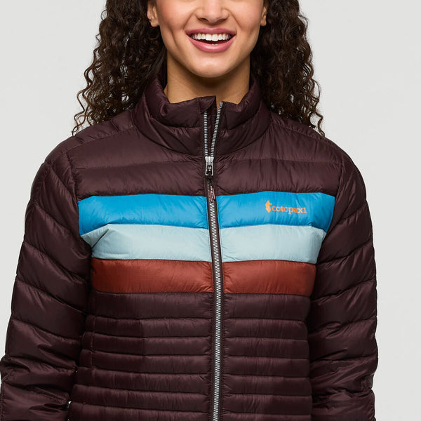 Fuego Down Jacket - Coffee Stripes - Cotopaxi Schweiz